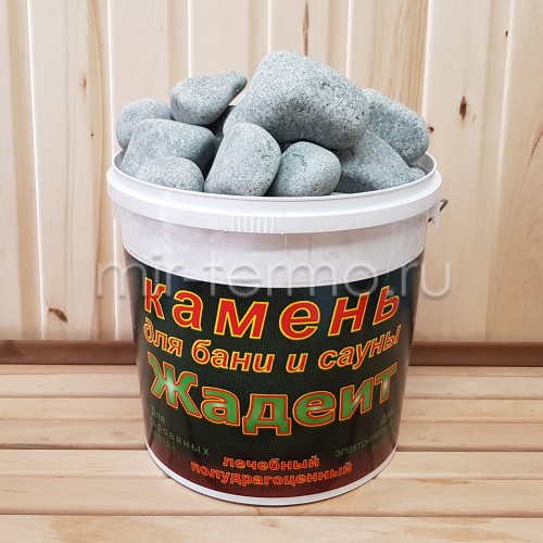Камни для парной жадеит галтованный